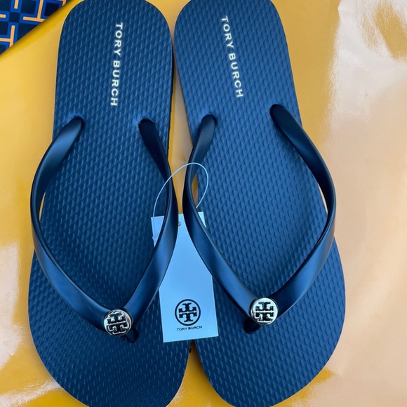 Tory Burch | Shoes | Nwt Tory Burch Pvceva Thin Flip Flop Flat Sandals ...